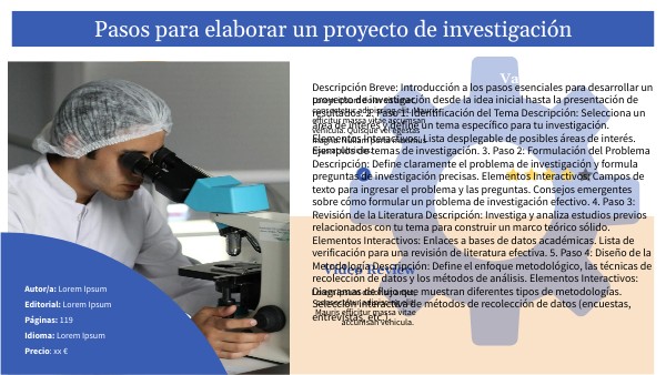 Pasos para Elaborar un Proyecto de Investigación