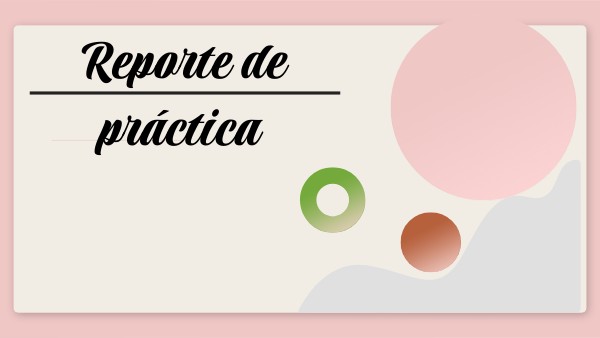 Reporte de práctica MYRDC