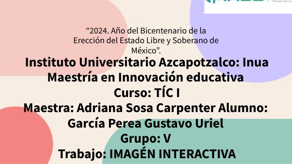 TRABAJO FINAL TALLER TIC. GUSTAVO GARCIA | Genially