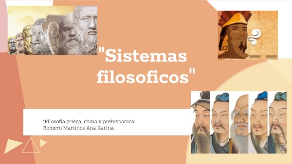 Sistemas filosoficos | Genially