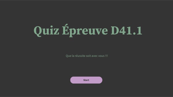 Quiz interactif basique